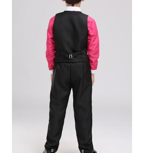 Girls School Uniforms : Blue turquoise hot pink fuchsia white girls ...