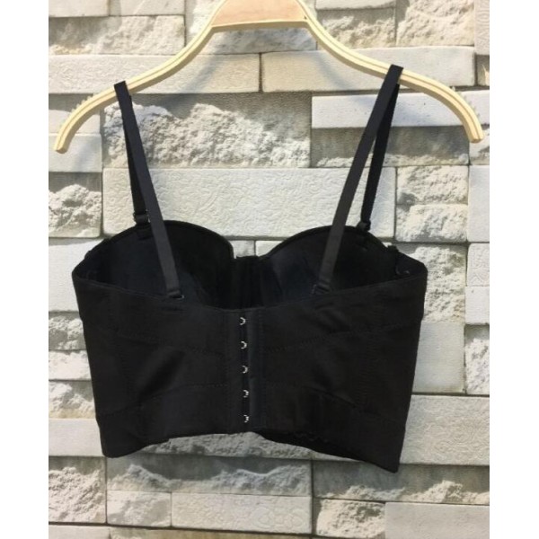 Hand-made Diamonds silver black Pearls Corsets Women's jazz singers ...