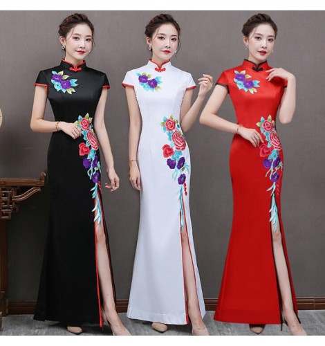 Traditional Chinese Women's Dresses : Chinese dress retro china qipao ...