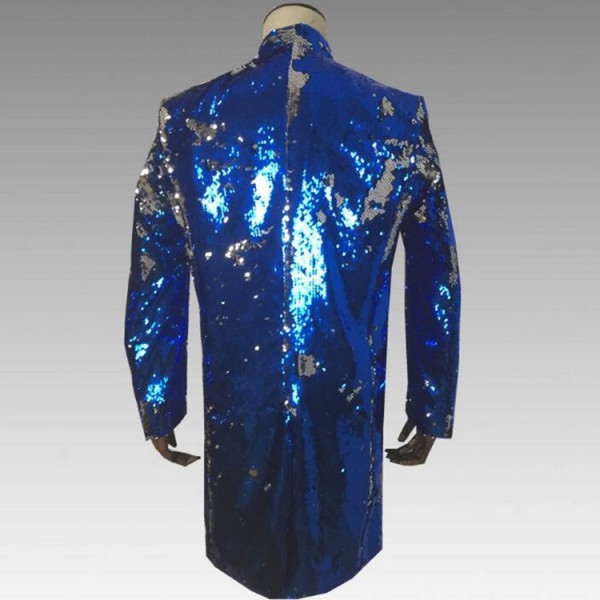 Men's singers chorus dj jazz dance long coats groomsmen blazers stage ...
