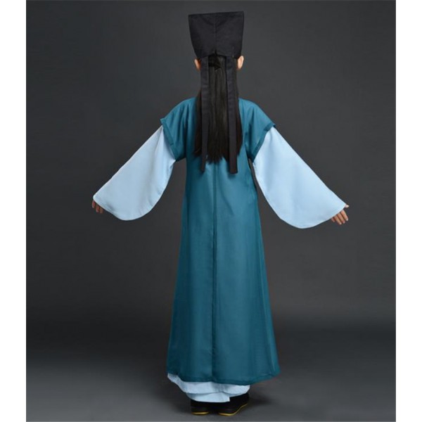 Children Chinese traditional Hanfu boys girls stage performance ...
