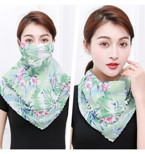 Reusable mask mouth mask breathable summer neck guard face mask ...